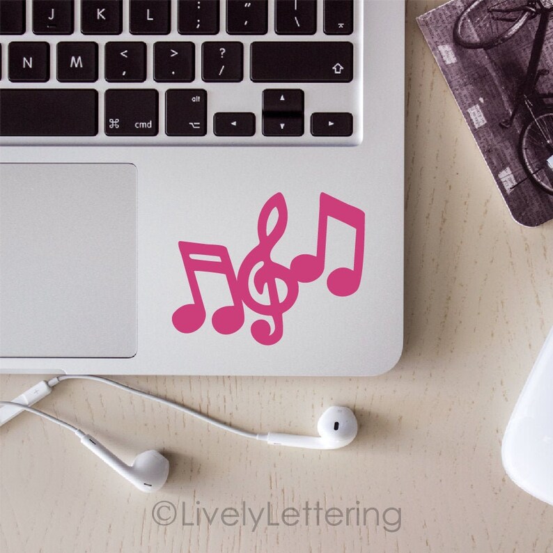 Music Notes Wall Decal Music Decals for Wall Music Room - Etsy