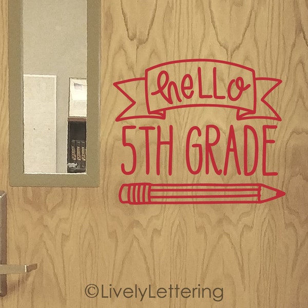 Classroom Wall Decal - Etsy