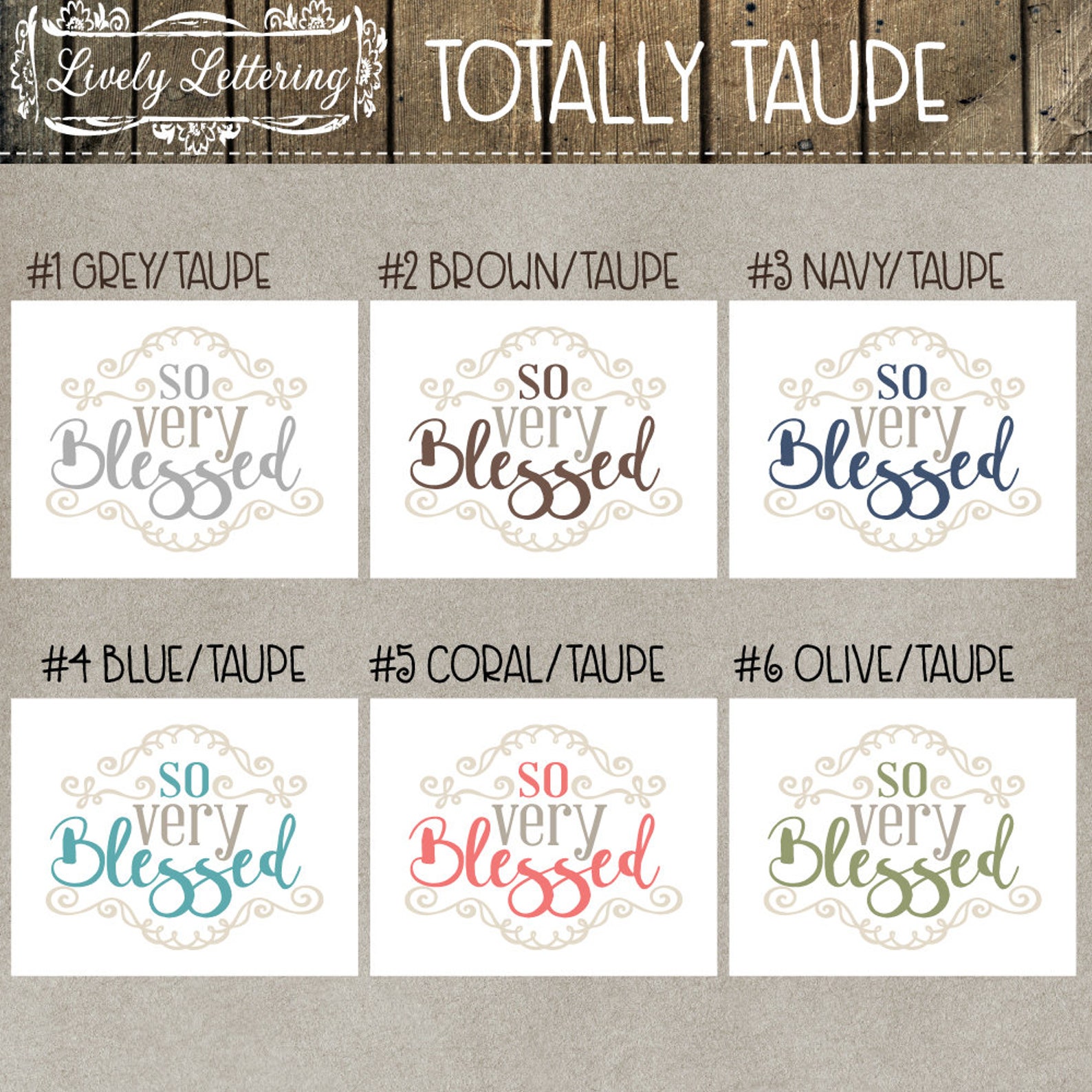 So Very Blessed 8x10 Print 11x14 Quote 16x20 Poster - Etsy