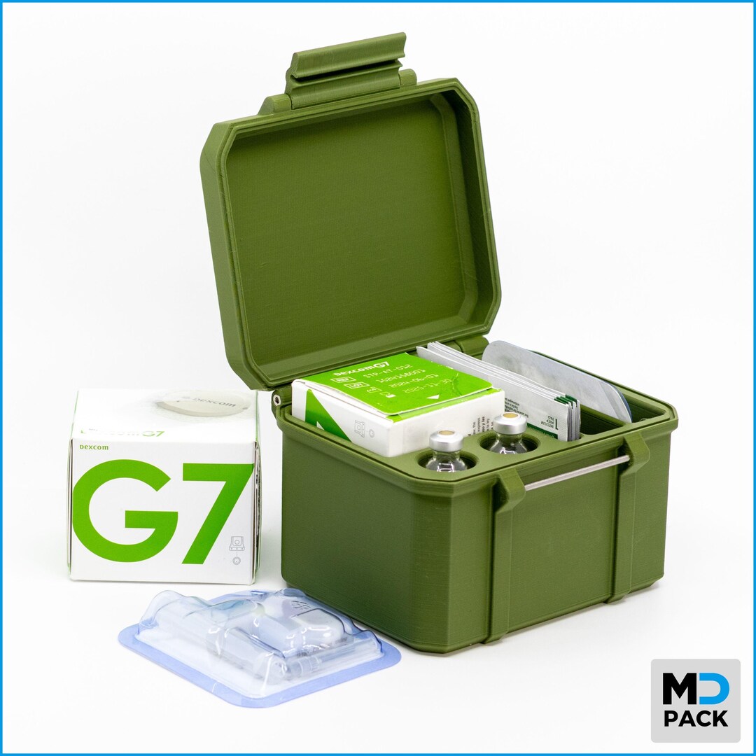 Omnipod and Dexcom G7 Case | Storage for Insulin Sterile Wipes 2 Pods ...