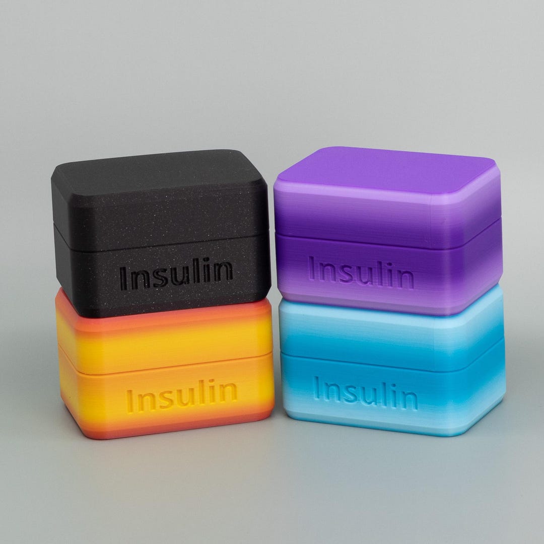 10ml 8 Vial Insulin Storage | Limited Edition Ombre Colors | for ...