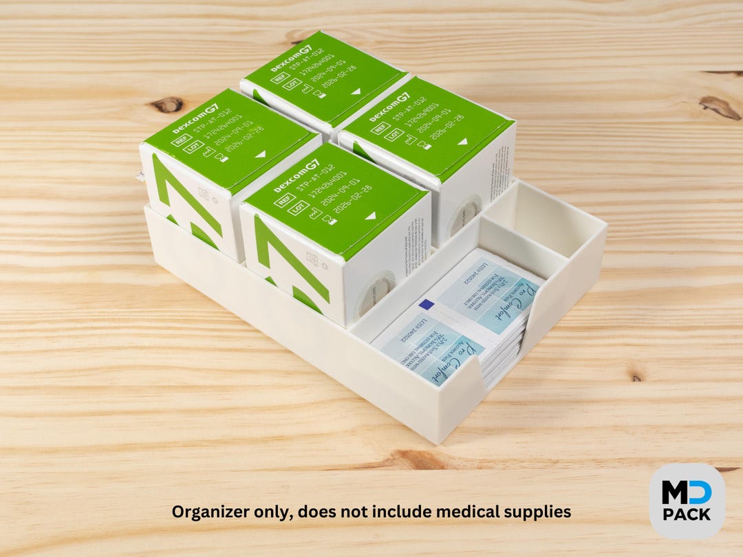 Dexcom G7 Sensor Organizer 4 Sensor and 6 Sensor Variants Premium ...