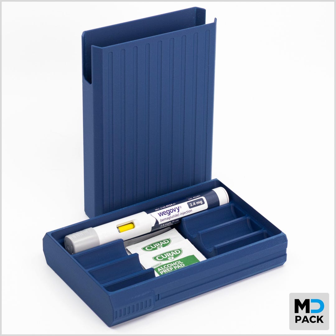 Wegovy Single Use Pen Slider Case | Storage for 4 Single-use Pens ...