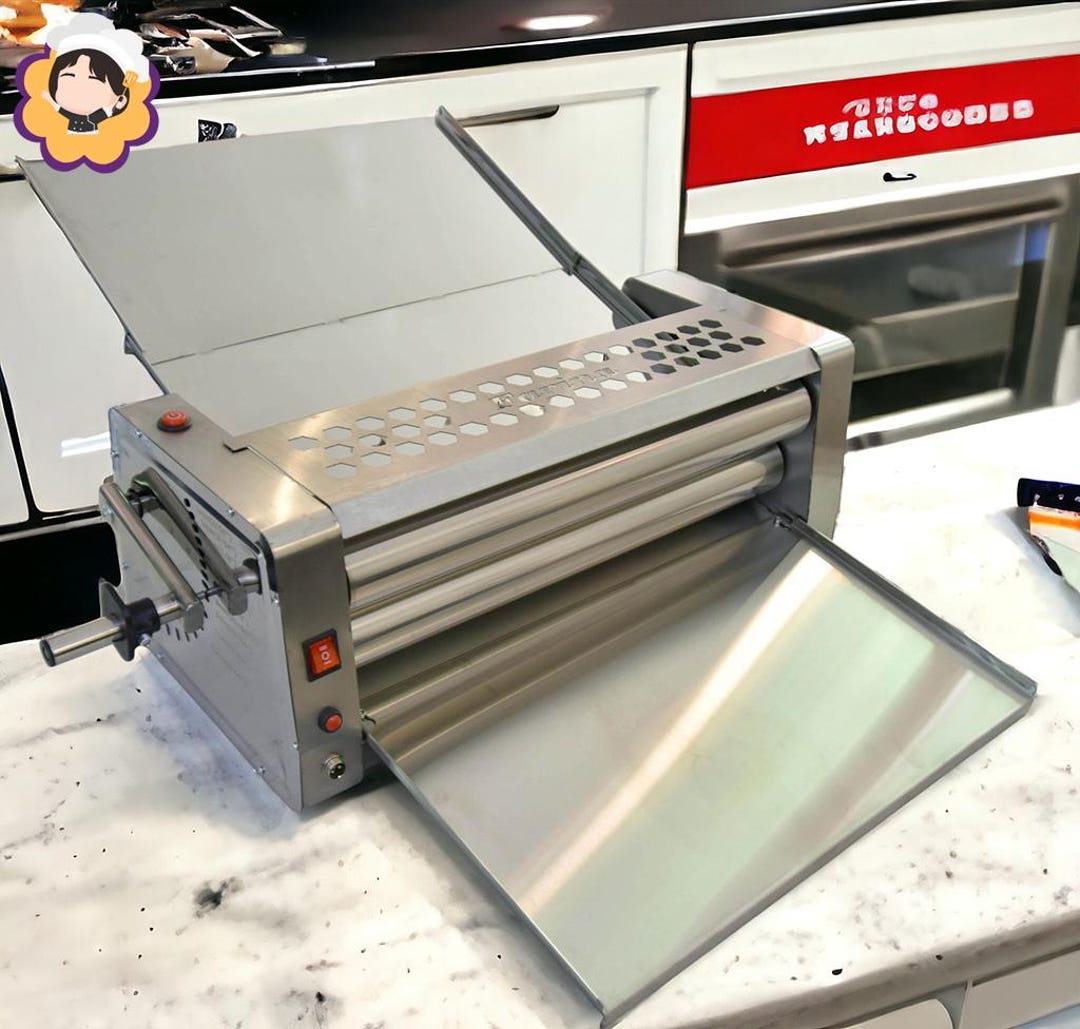 Home Use Electric Dough Sheeter Machine, Automatic Dough Roller, Pastry ...