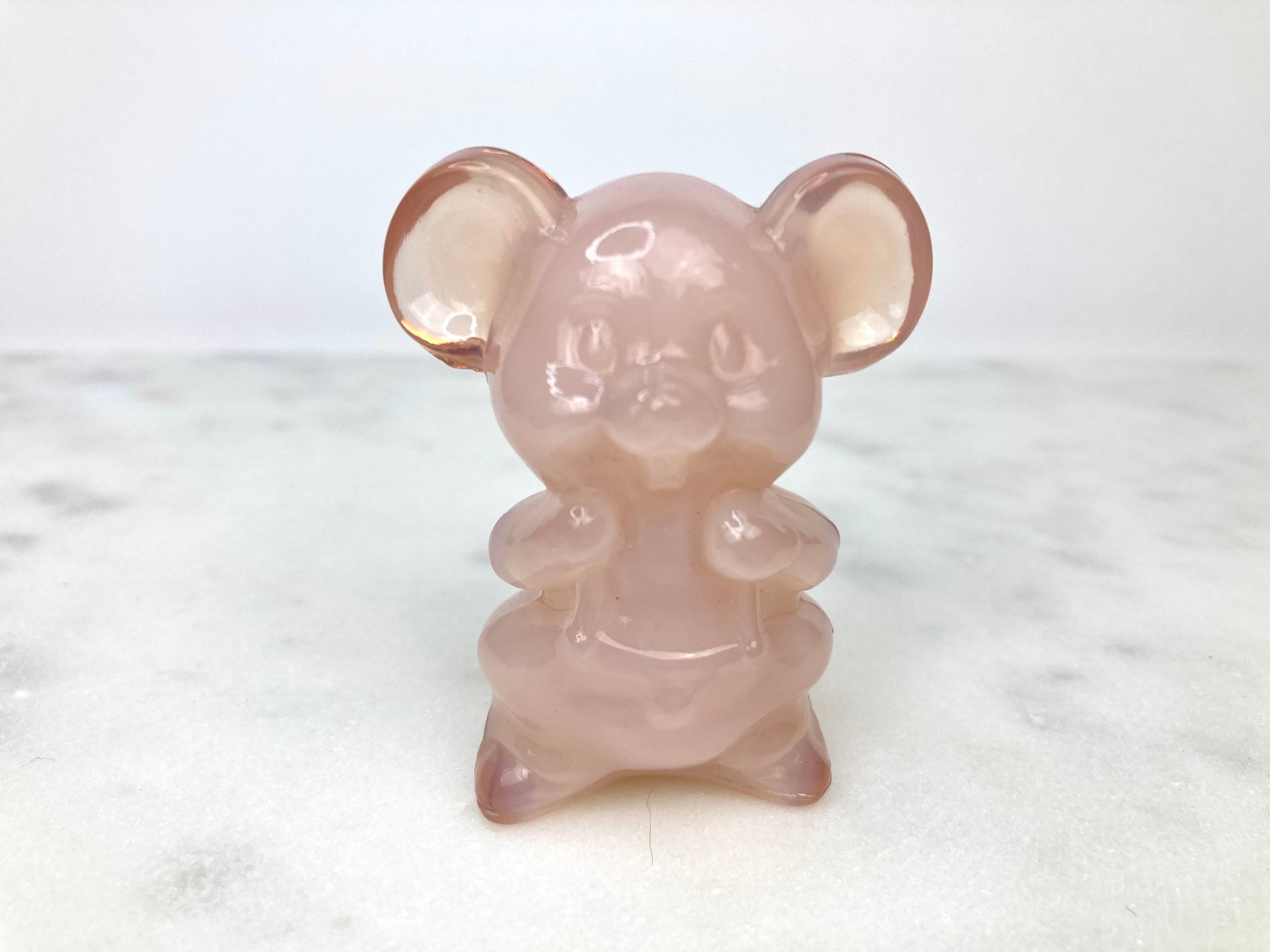 Boyd “willie the Mouse” Glass Figurines - Choice of Color - Etsy