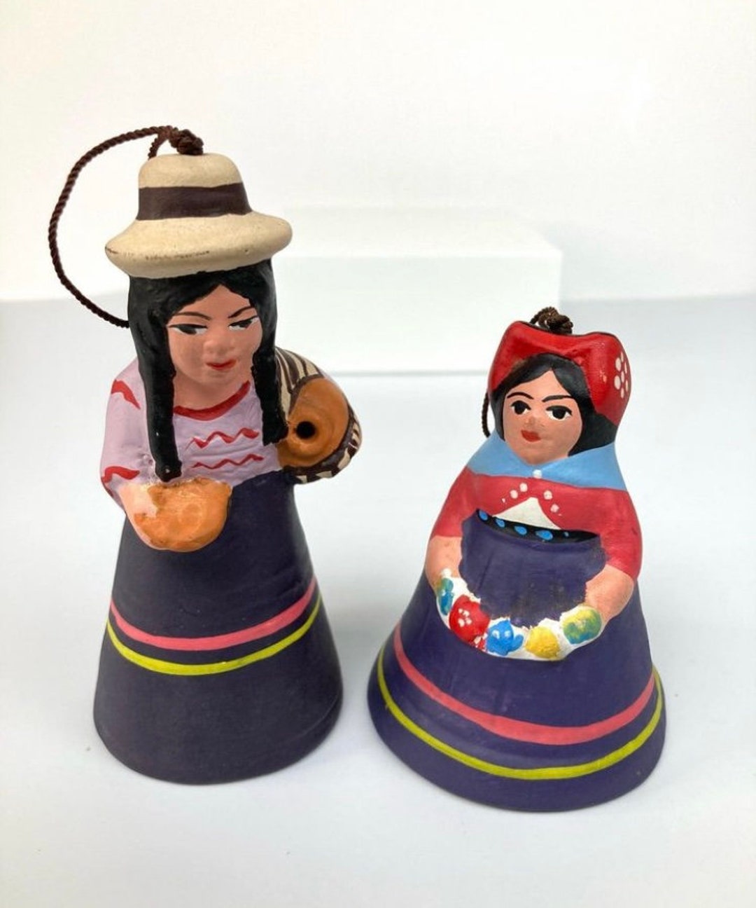 Peruvian Clay Pottery Bells - Etsy