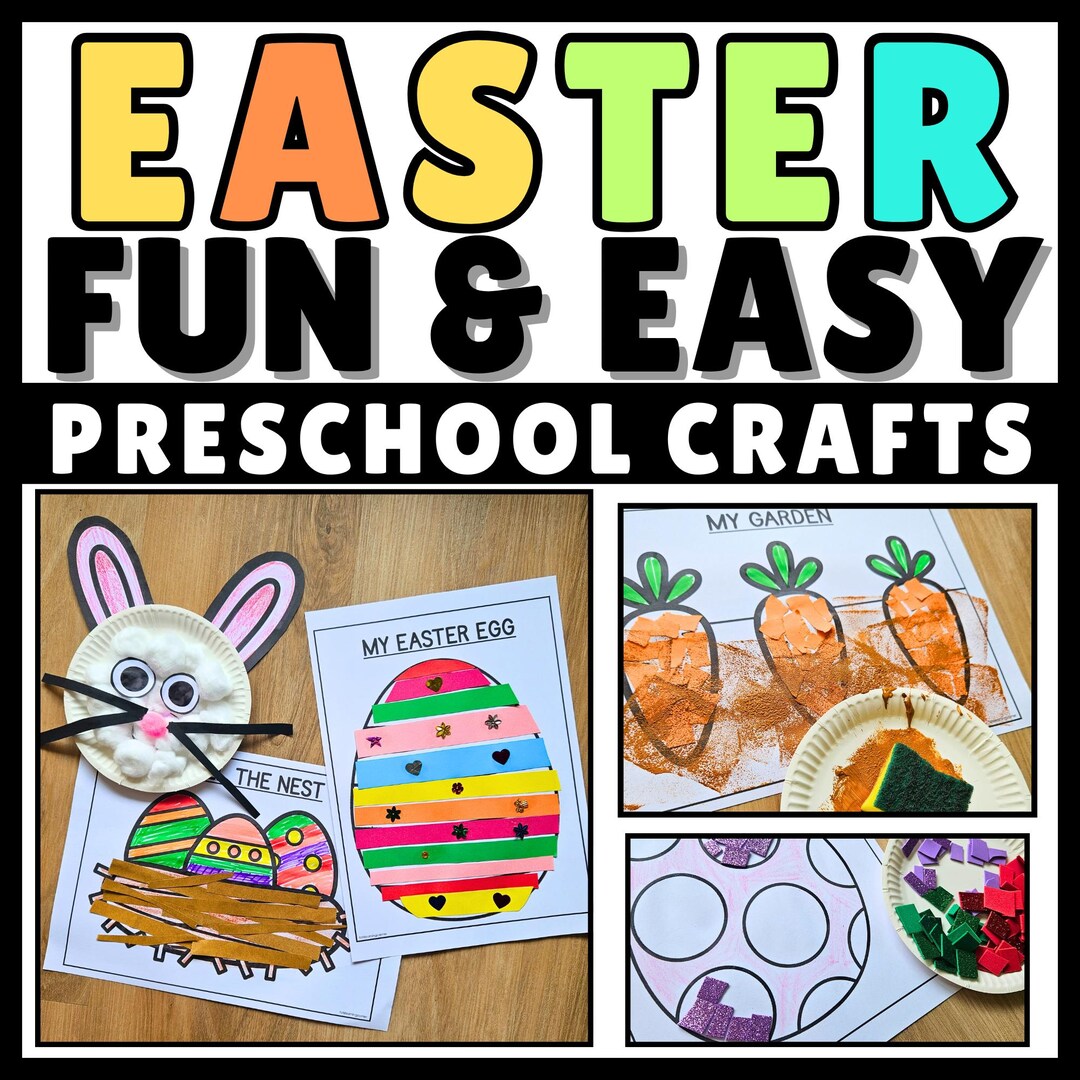 Easter Theme Preschool Crafts |preschool Easter Crafts | Homeschool ...