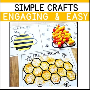 Bee Themed Preschool Activities | Pre-k Homeschool Preschool Curriculum ...