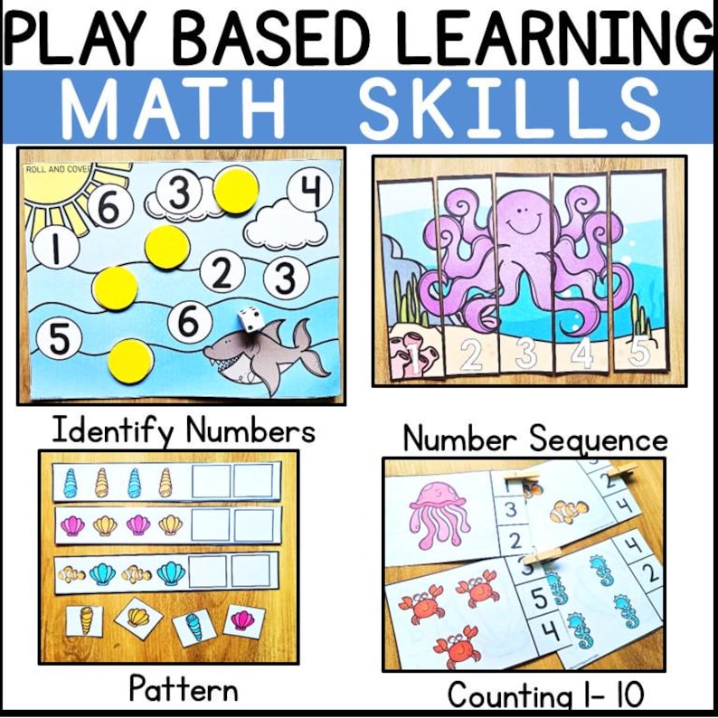 Ocean Themed Preschool Activities | Pre-k Homeschool Preschool ...