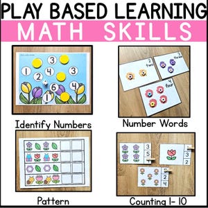 Flower Garden Preschool Activities | Pre-k Homeschool Preschool ...