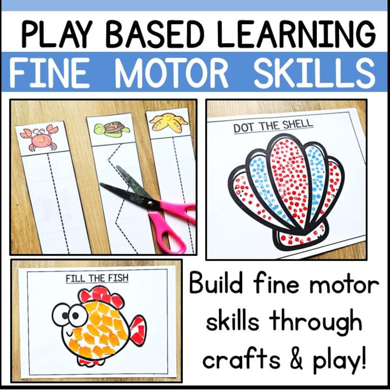 Ocean Themed Preschool Activities | Pre-k Homeschool Preschool ...