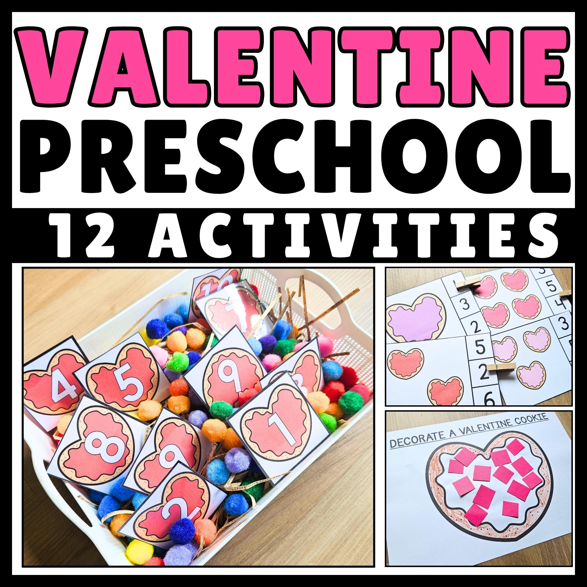 Valentine's Day Preschool Activities | Valentine Preschool Lesson Plans ...