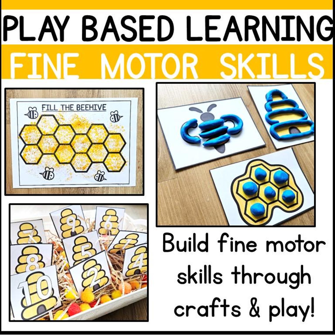 Bee Themed Preschool Activities | Pre-k Homeschool Preschool Curriculum ...