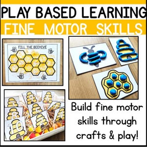 Bee Themed Preschool Activities | Pre-k Homeschool Preschool Curriculum ...