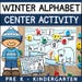Polar Animal Alphabet Matching Busy Bag Activity , Educational Game ...