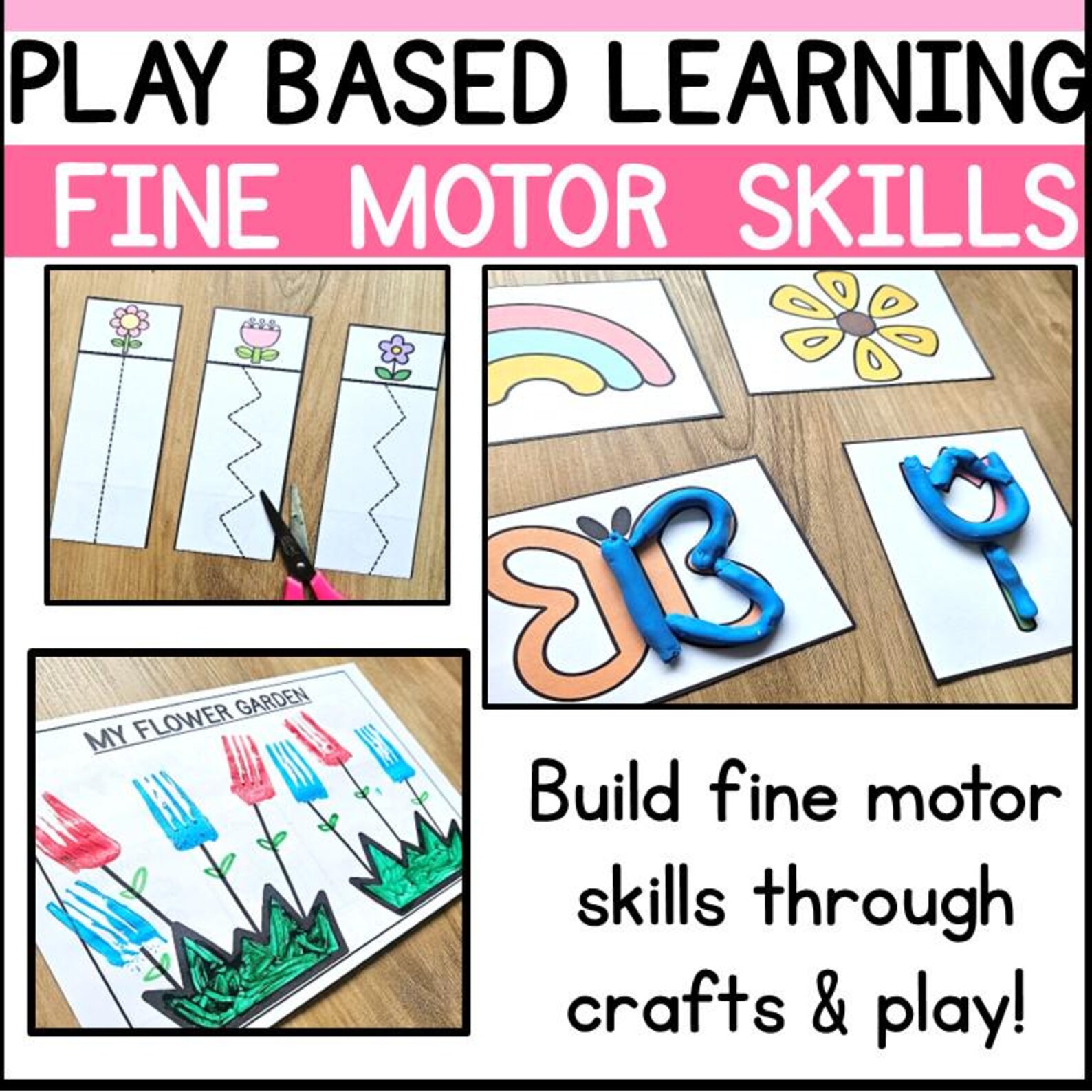 Flower Garden Preschool Activities | Pre-k Homeschool Preschool ...