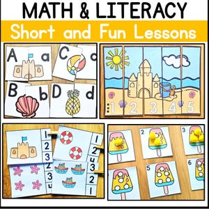 Summer Toddler Activity, Beach Theme Activity, Ice Cream Activity ...