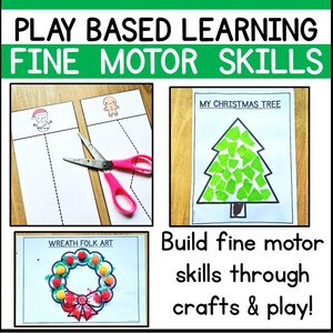 Christmas Theme Preschool Activity Pack | Holiday Printable Worksheets ...