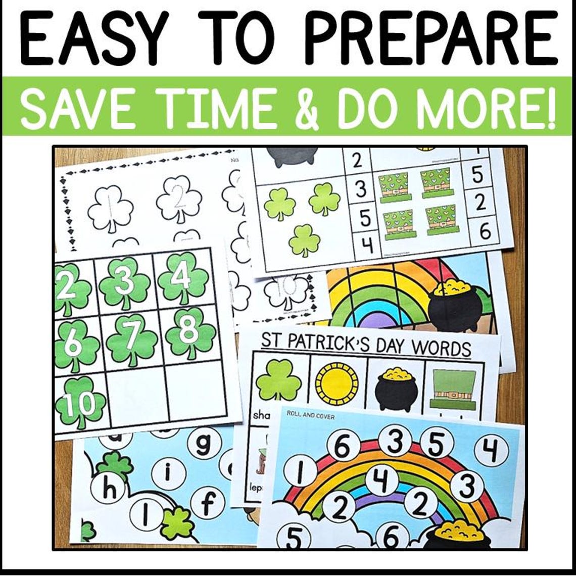 St Patrick's Day Preschool Activities | St Patrick Preschool Lesson ...