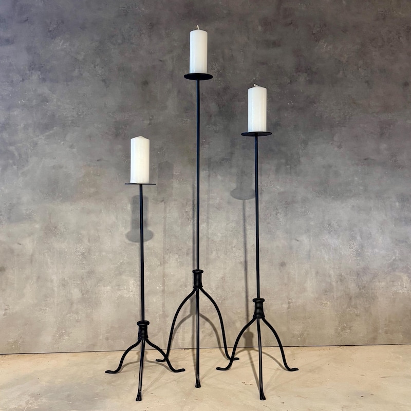 Tall Floor Candle Holder - Etsy