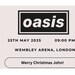 Oasis, Digital Concert Ticket, Concert Keepsake Souvenir and Gift ...
