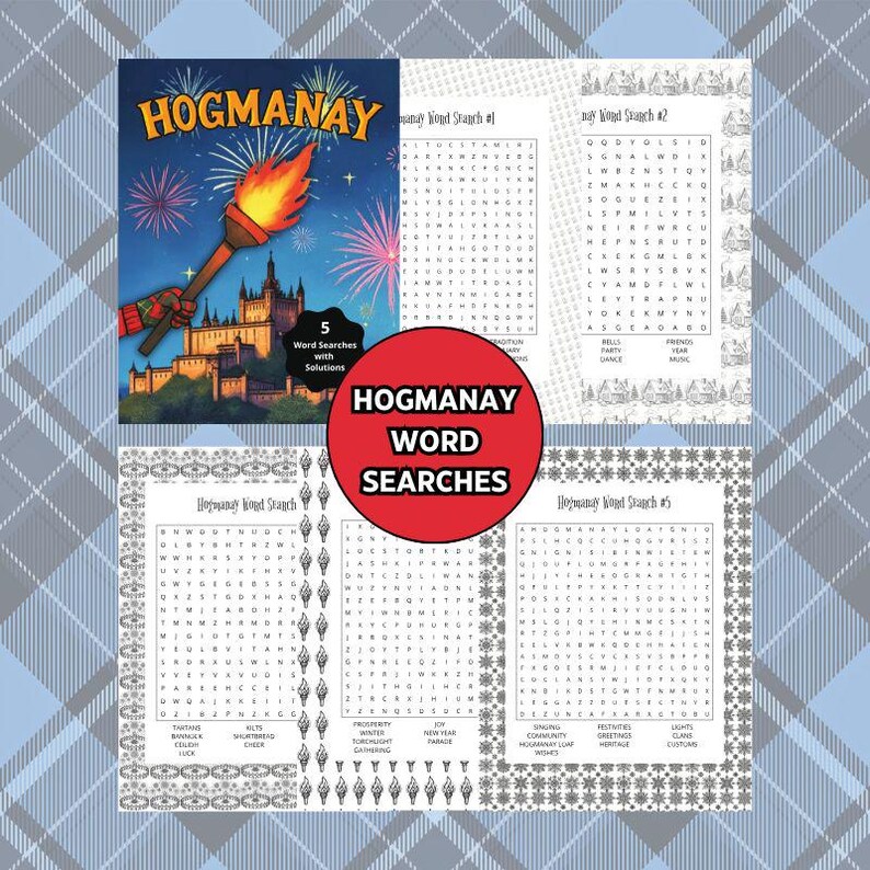 Hogmanay Activity Mega Bundle for Kids. 33 Pages of Facts About the ...