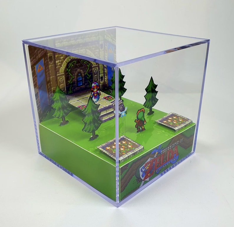 Zelda Ocarina of Time - Diorama Cube - Etsy