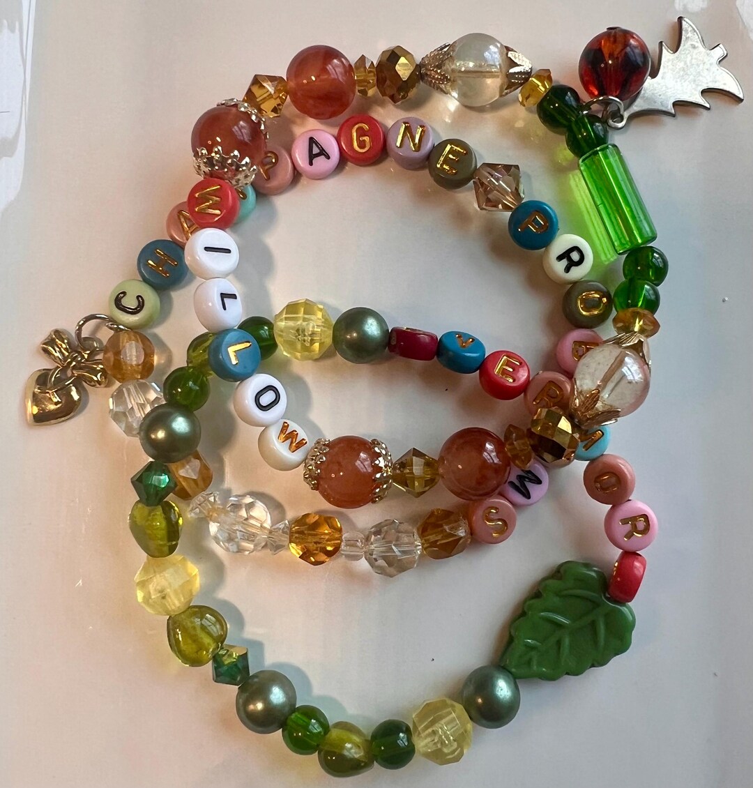 Swiftie Inspired Friendship Bracelets Set of 3. - Etsy