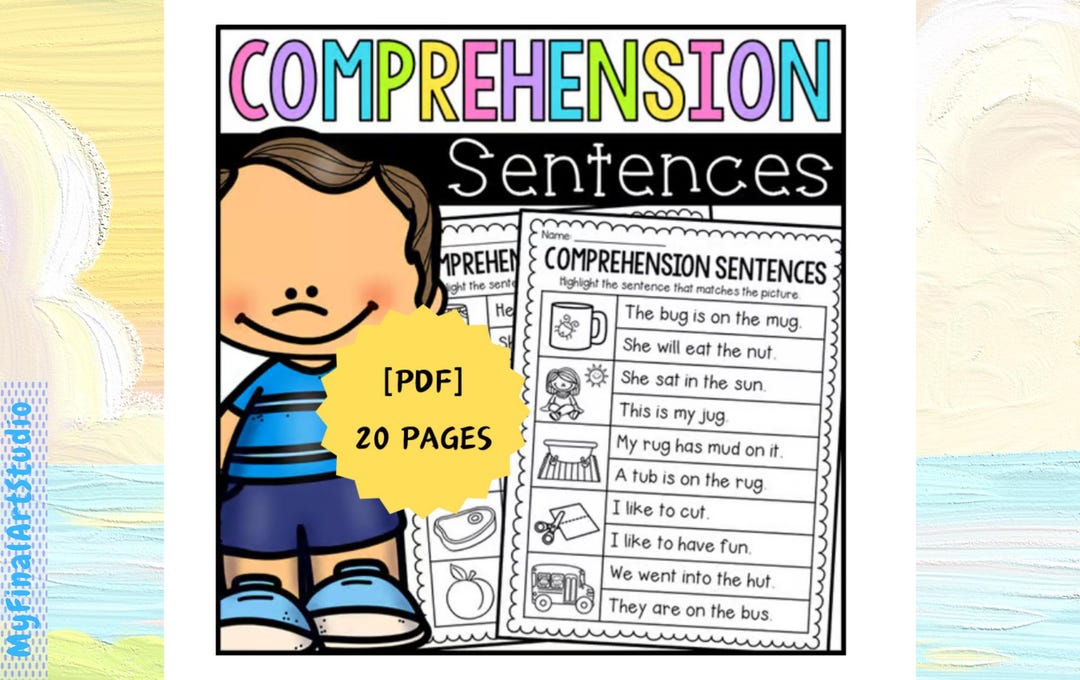 20 Pages First Grade Reading Comprehension Passages Worksheets ...