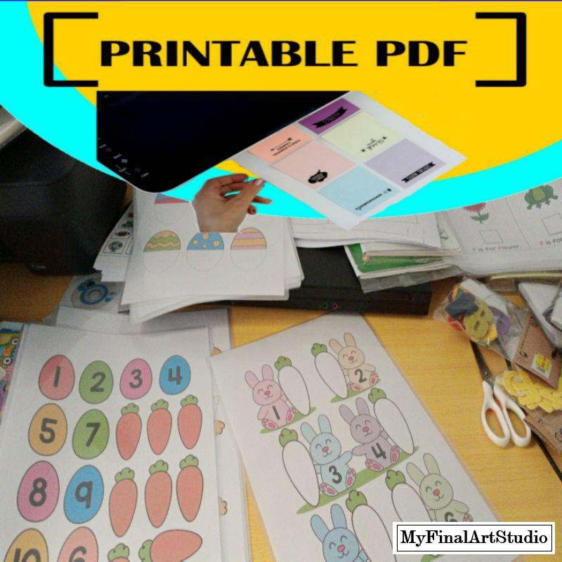 Printable Alphabet Preschool Workbook, Trace, Find, Color, Recognize A ...