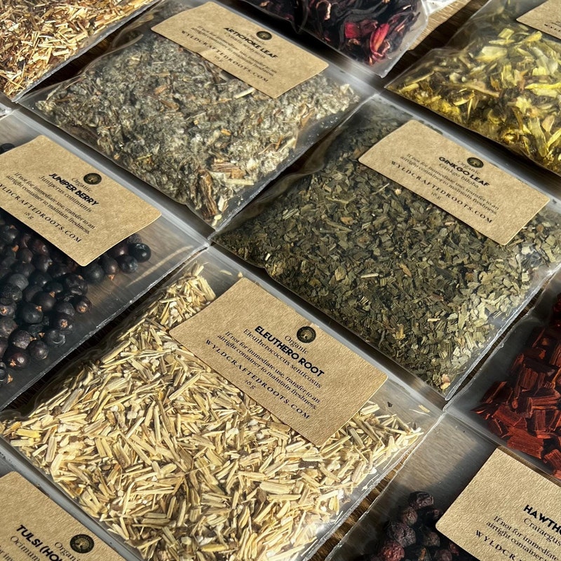 Organic Herbs - Etsy