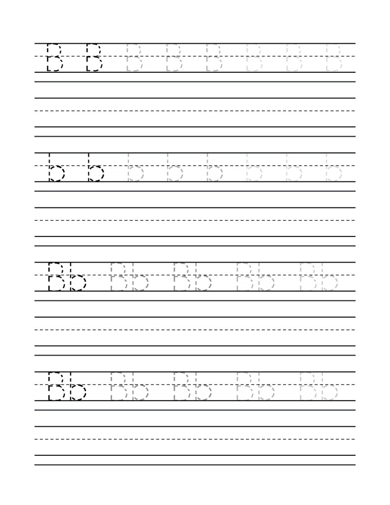 ABC Handwriting & Number Tracing Workbook 8,5 X 11 Inch - Etsy