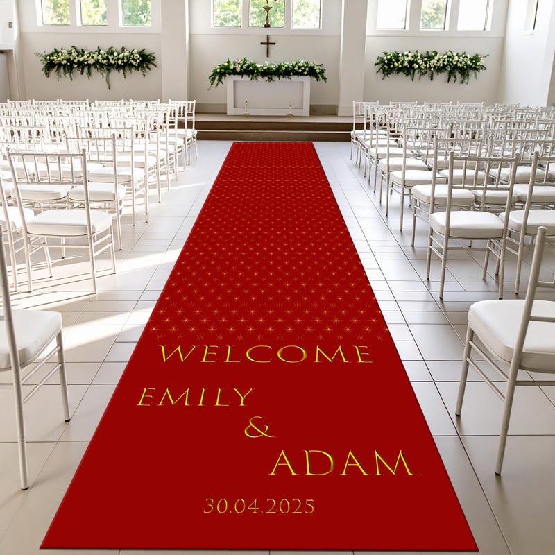 Custom Aisle Runner - Etsy