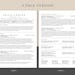 Federal Resume Template: ATS Friendly, USA Jobs, Military Resume ...