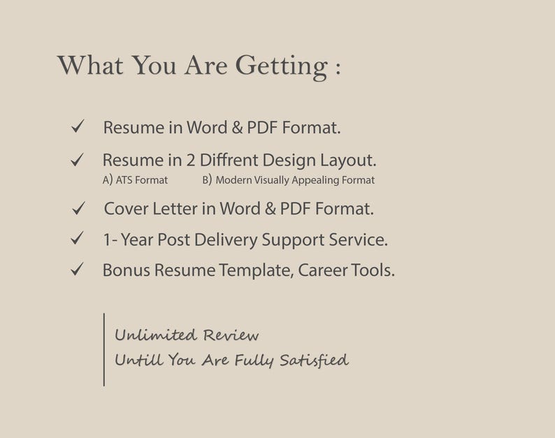 Professional Resume Writer, Resume + Cover Letter Writing Service, CV ...