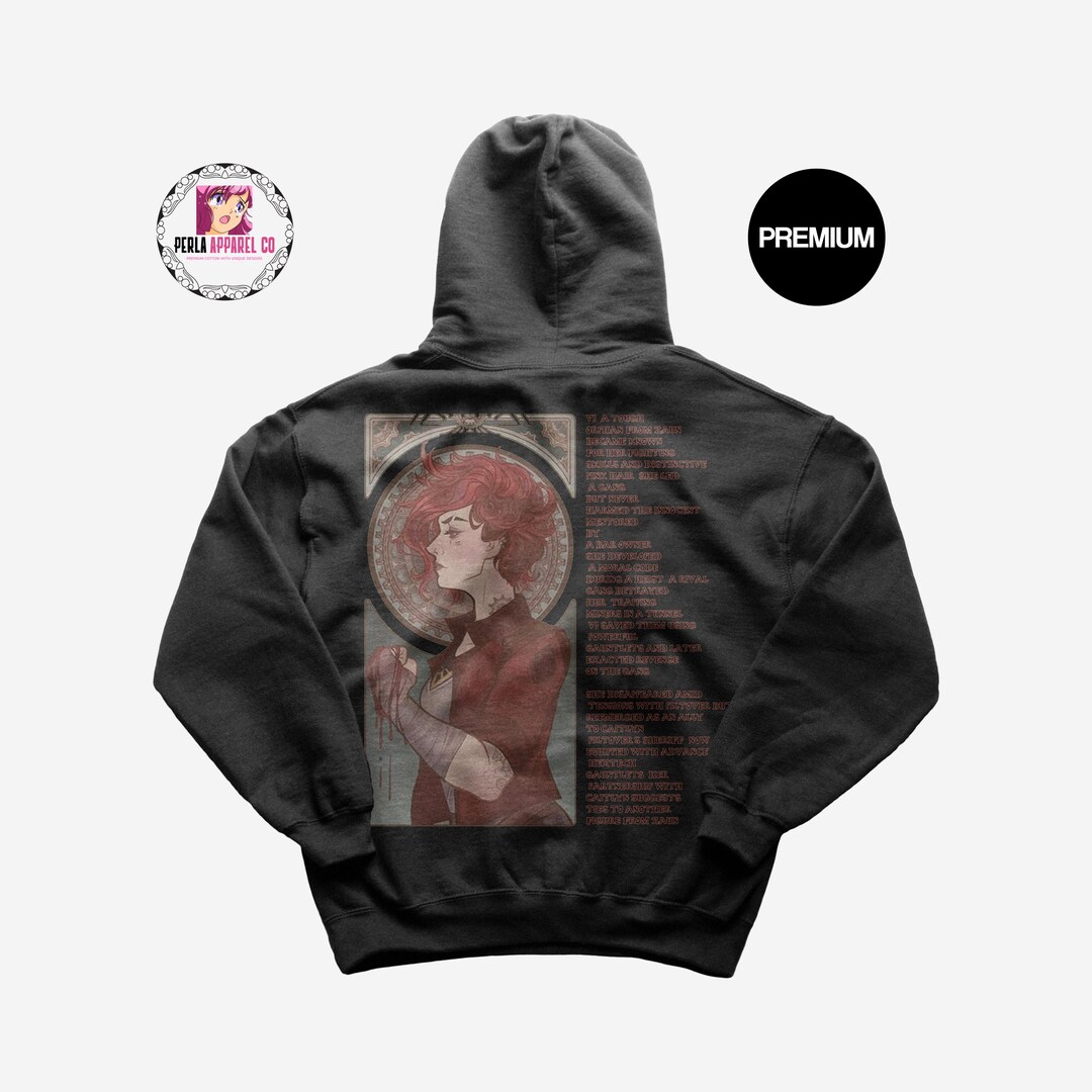Limited Anime Arcane Hoodie League of Legends Merch Netflix Cartoon ...