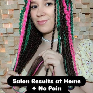 DIY Braids Installation Guide: Self-braiding Tutorial (PDF + Video) - Etsy