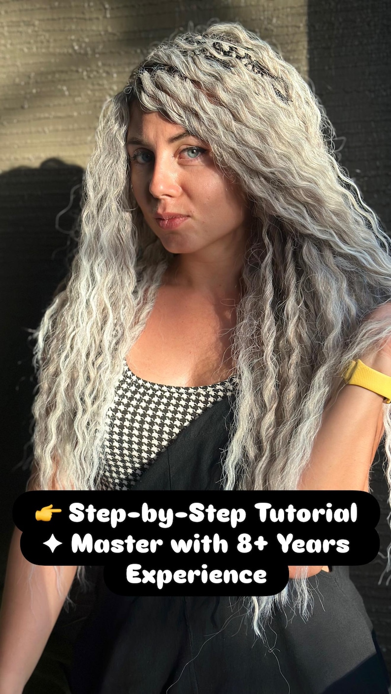 DIY Braids Installation Guide: Self-braiding Tutorial (PDF + Video) - Etsy