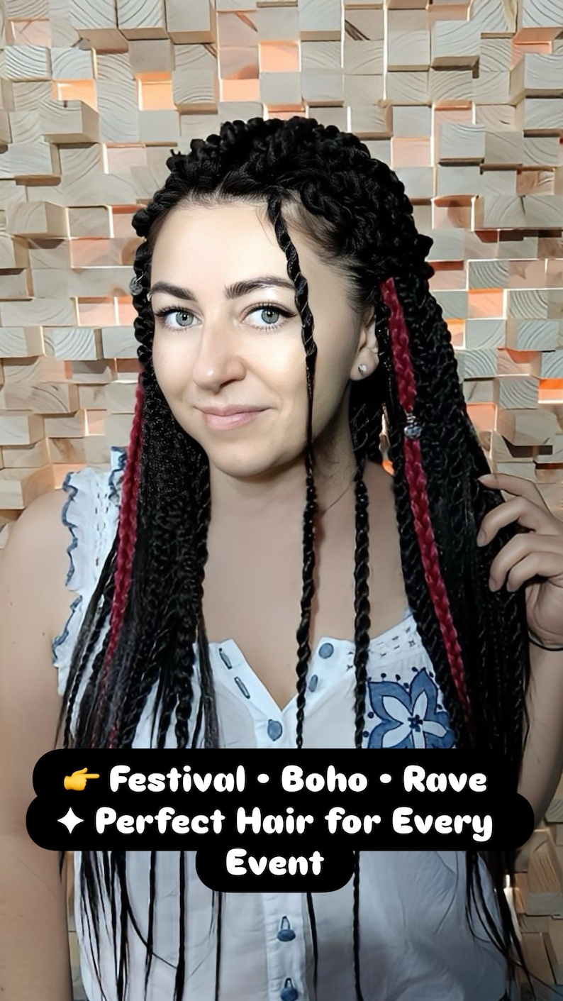 DIY Braids Installation Guide: Self-braiding Tutorial (PDF + Video) - Etsy