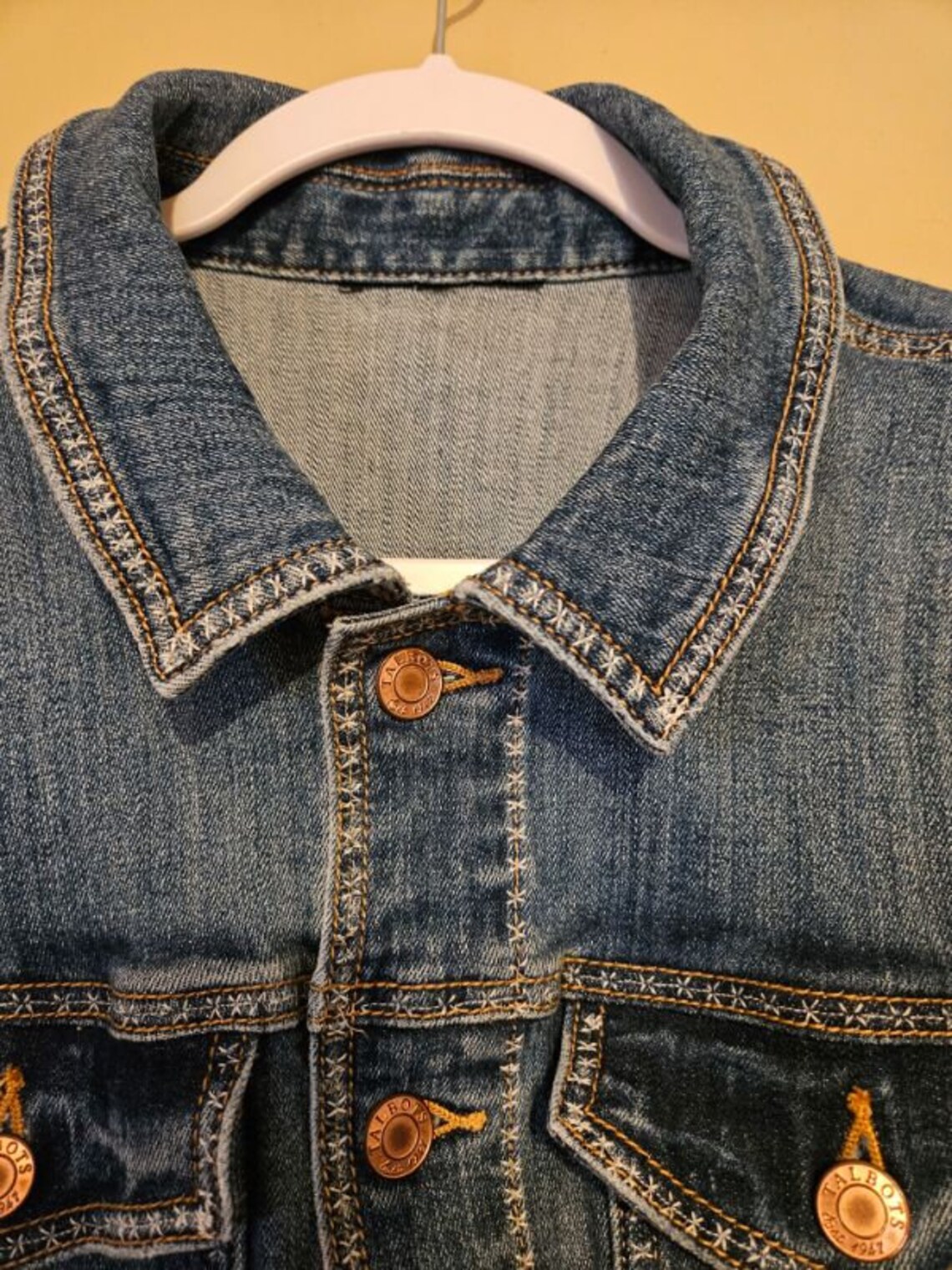 Boho Denim Vest, Upcycled Repurposed Denim Jacket, Distressed Jean ...