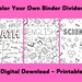 Customizable and Colorable Binder Dividers - Math, Science, English ...