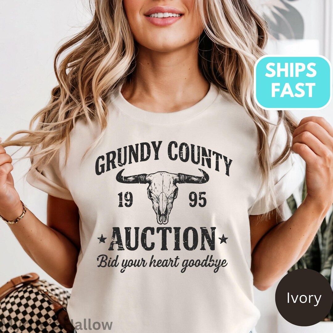 Grundy County Country Music Shirt: Comfort Colors Concert Tee - Etsy