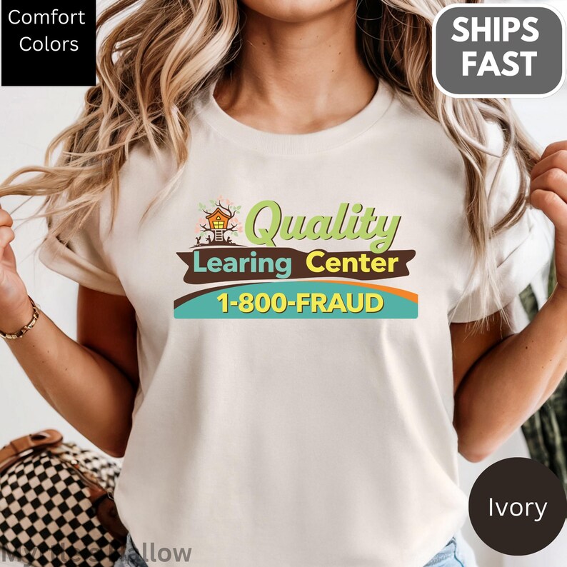 Quality Learing Center Shirt, Comfort Colors Unisex Cotton Tee - Etsy UK