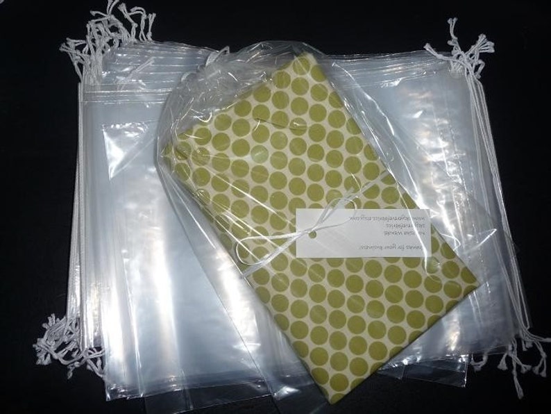 Adorable Poly Drawstring Bags, Set of 25 - Etsy