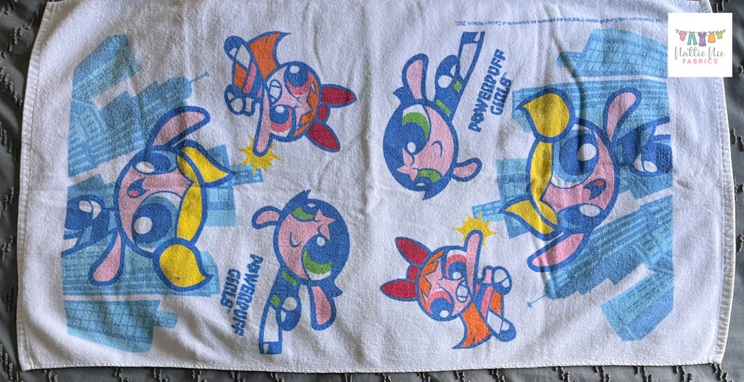 Vintage Power Puff Girls Beach Towel - Etsy