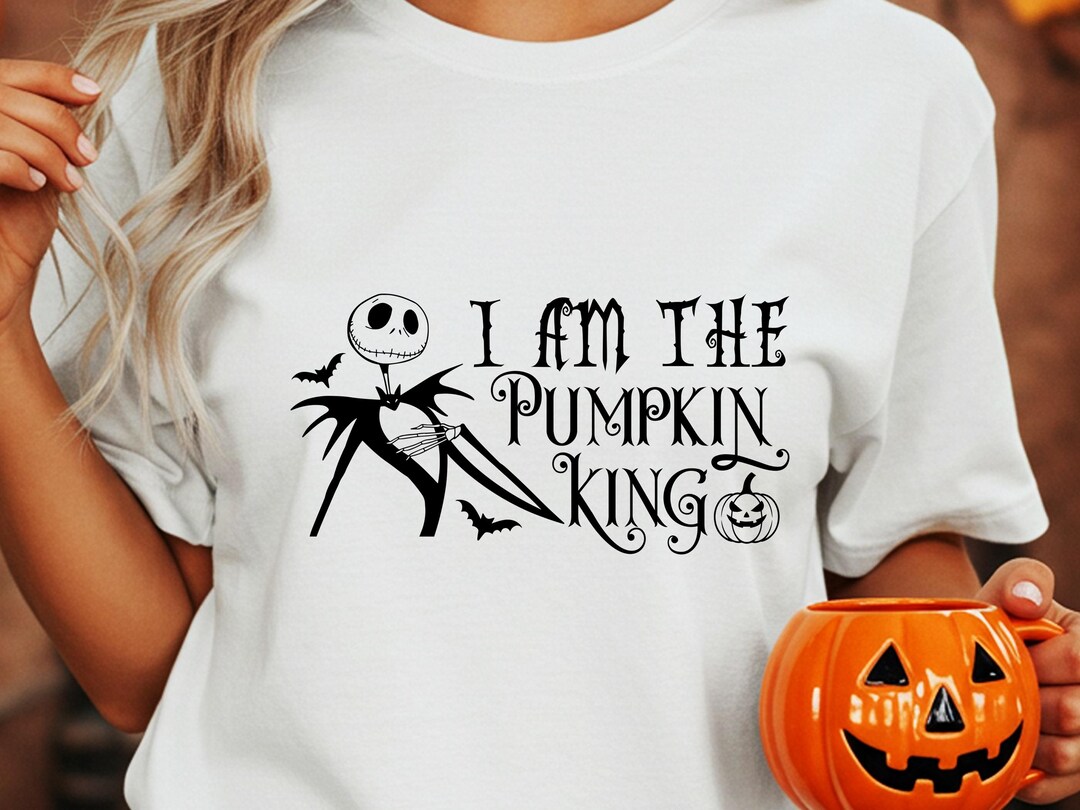 Jack Skellington SVG: Nightmare Before Christmas Halloween Shirt Design ...