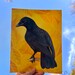 Fall Crow Print - Etsy