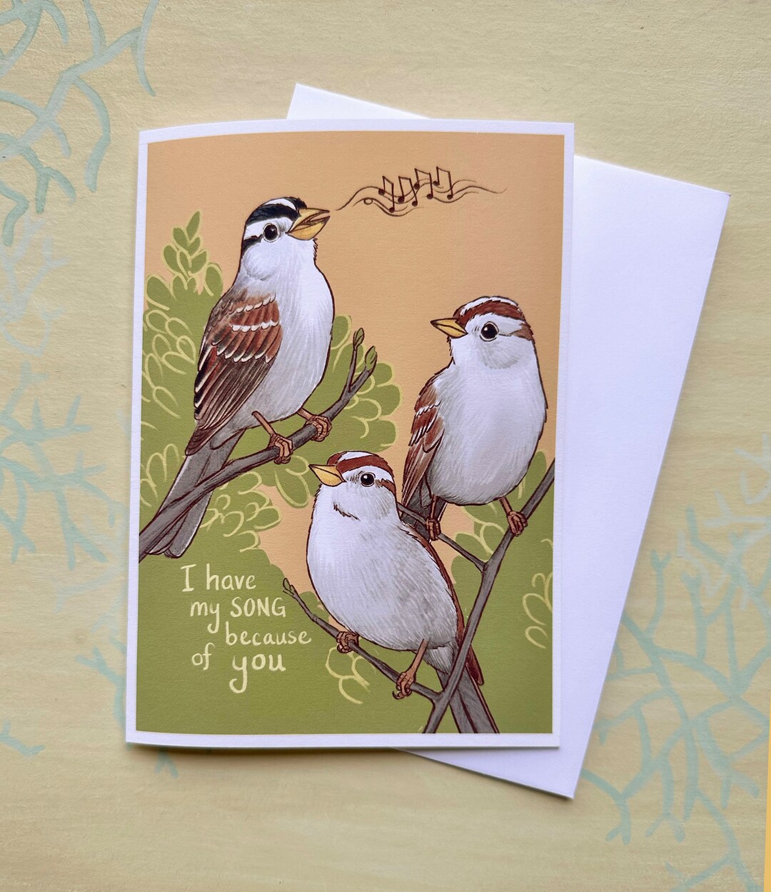Sparrows Parent's or Father's Day Card - Etsy