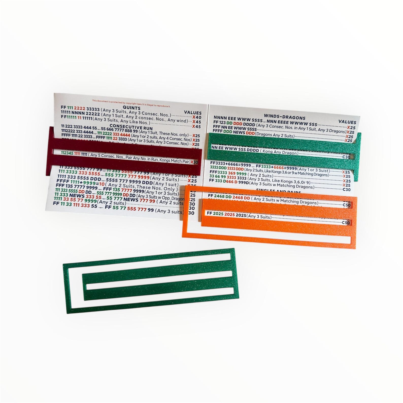 Mahjong Line Reader Clip - Etsy