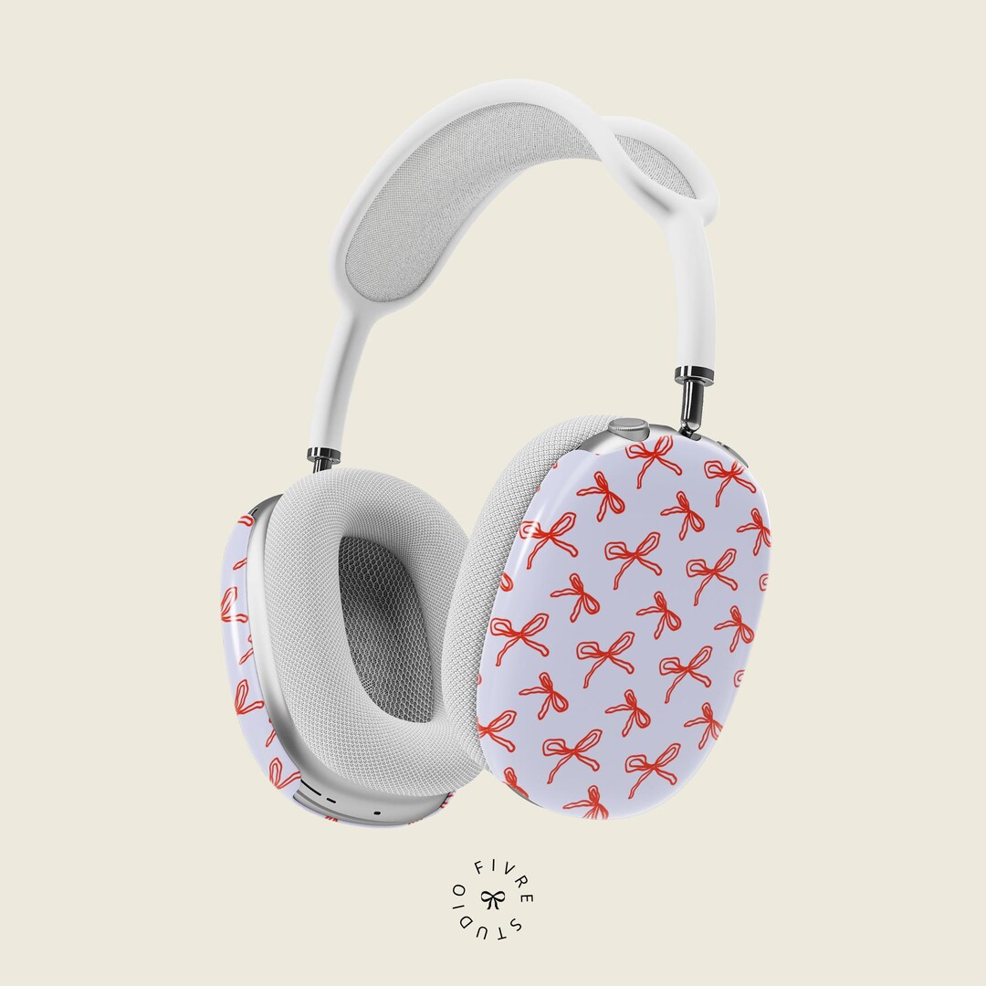 AirPod Max Covers With Bows – Slim, Scratch-resistant, Glossy or Matte ...